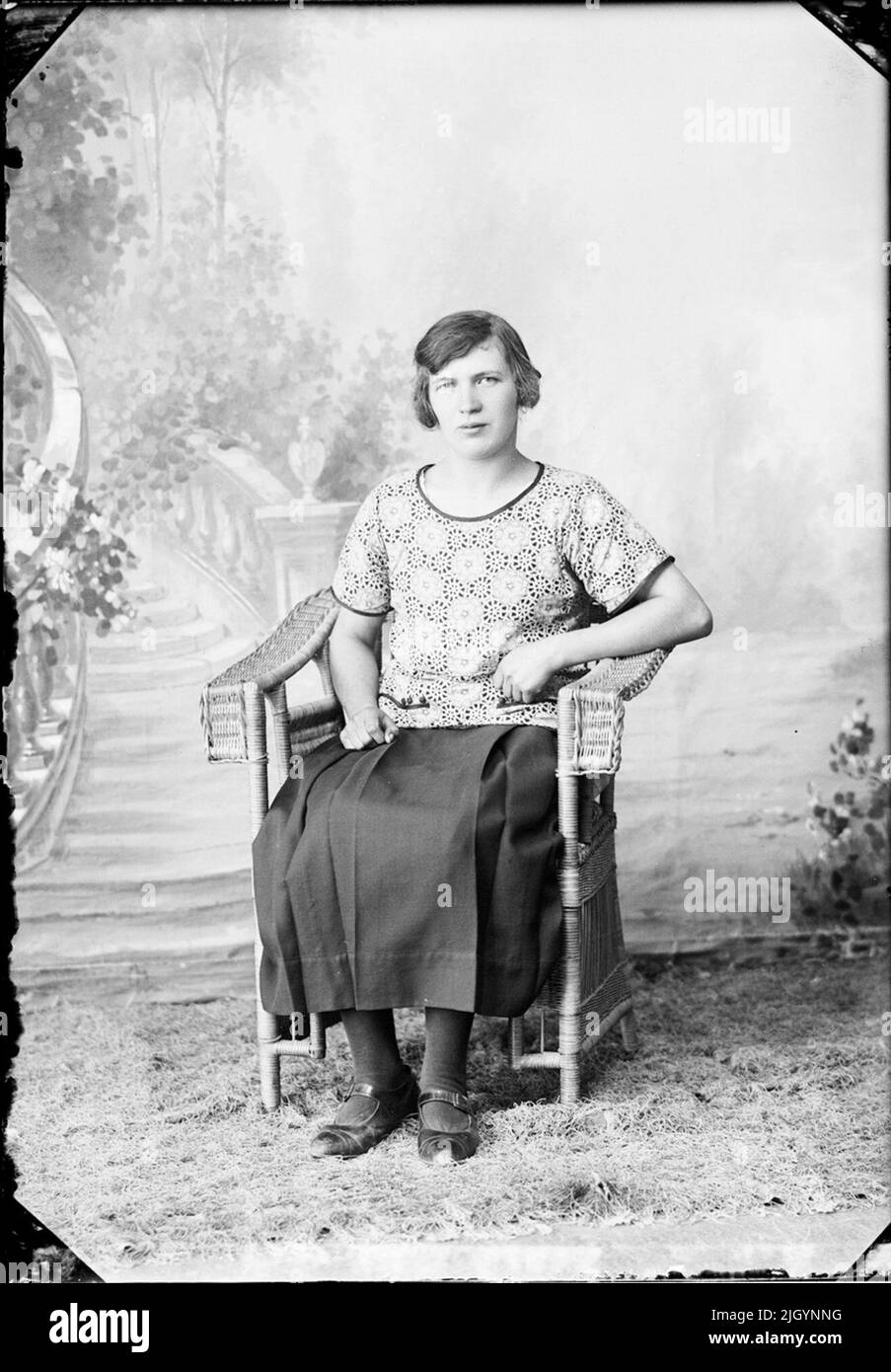 Woman, Östhammar, Uppland. Historical event, name related to Objek ...