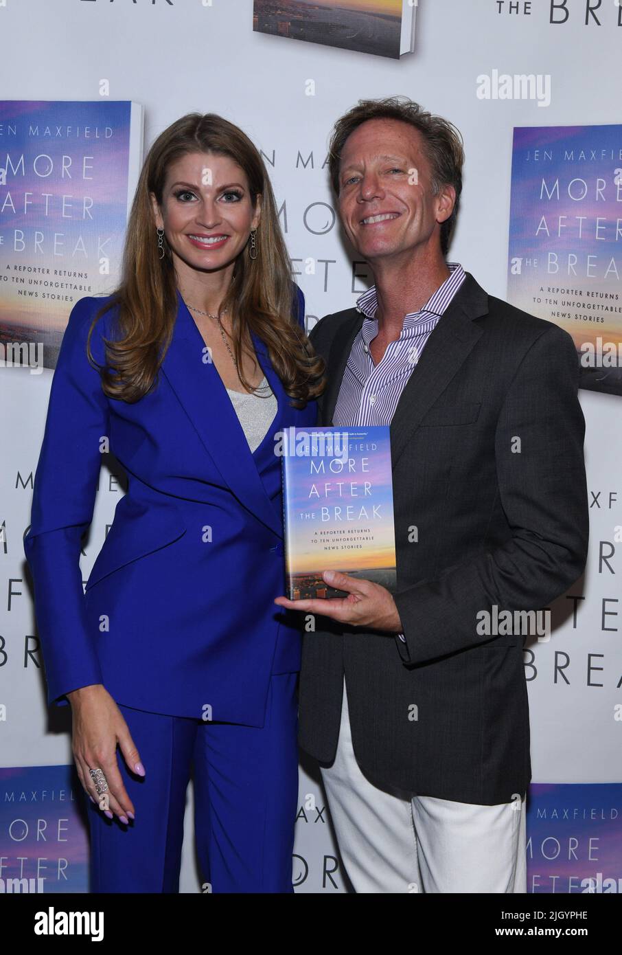 New York, USA. 12th July, 2022. Jen Maxfield NBC Reporter, Anchor and ...