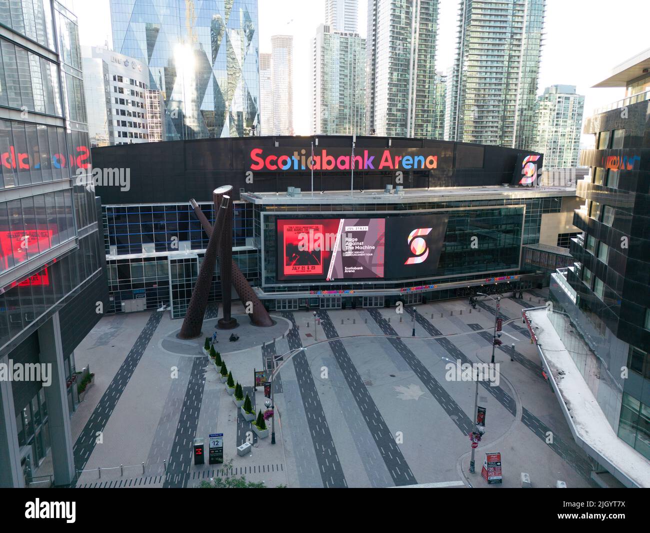 Scotiabank arena toronto ice hi-res stock photography and images - Alamy