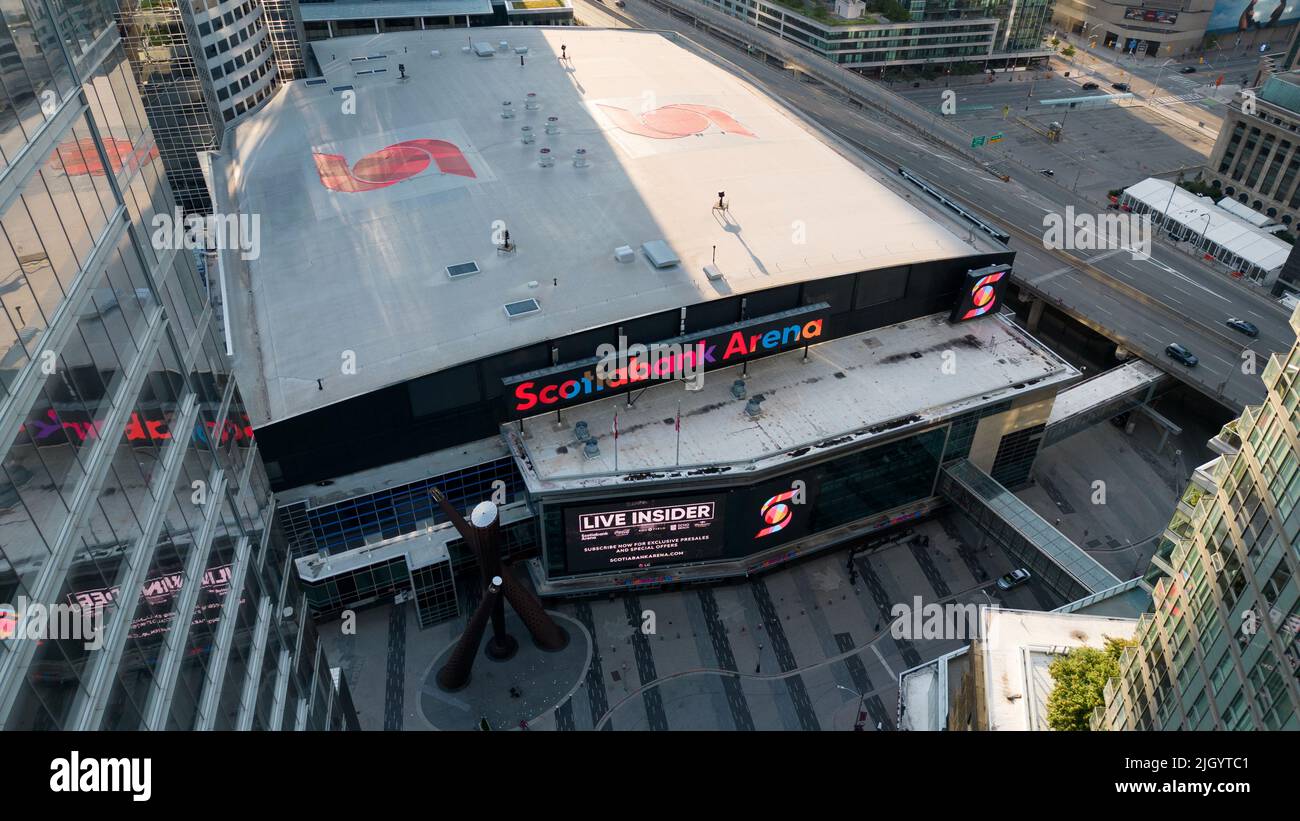 July 10 2022, Toronto Ontario Canada. Scotiabank Arena home of the ...