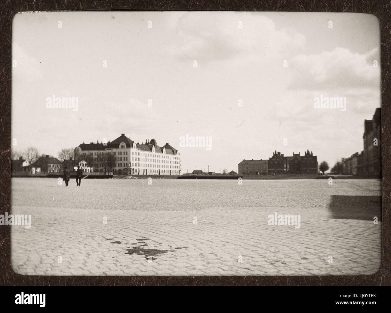 Vaksala Square, Uppsala 1925. Vaksala Square, Uppsala 1925 Stock Photo ...