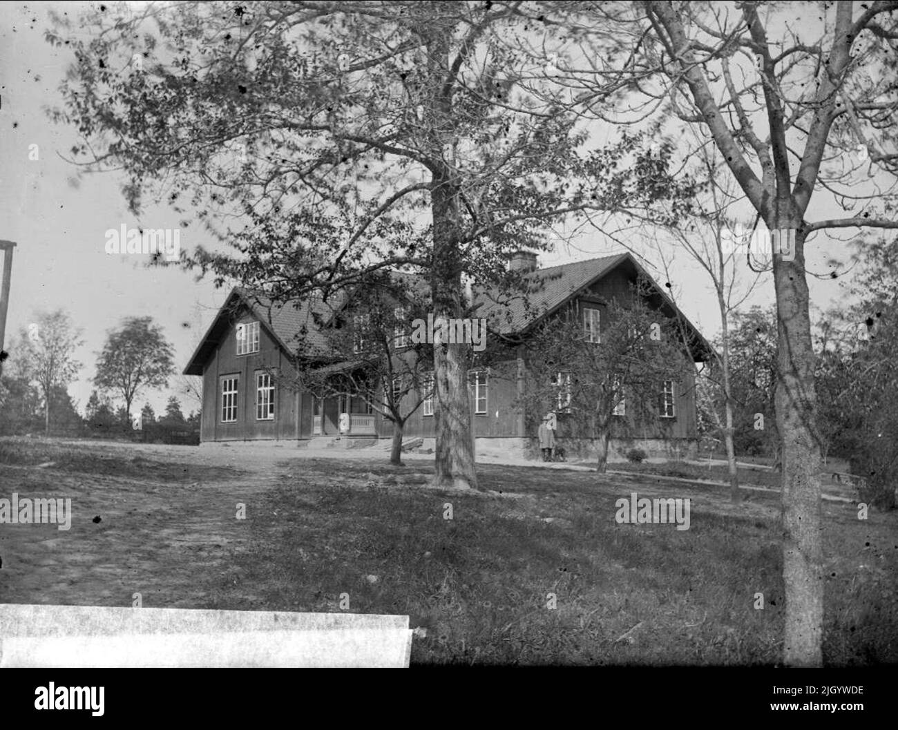 Funbo Church School, Funbo parish, Uppland, before 1929. Funbo Church ...