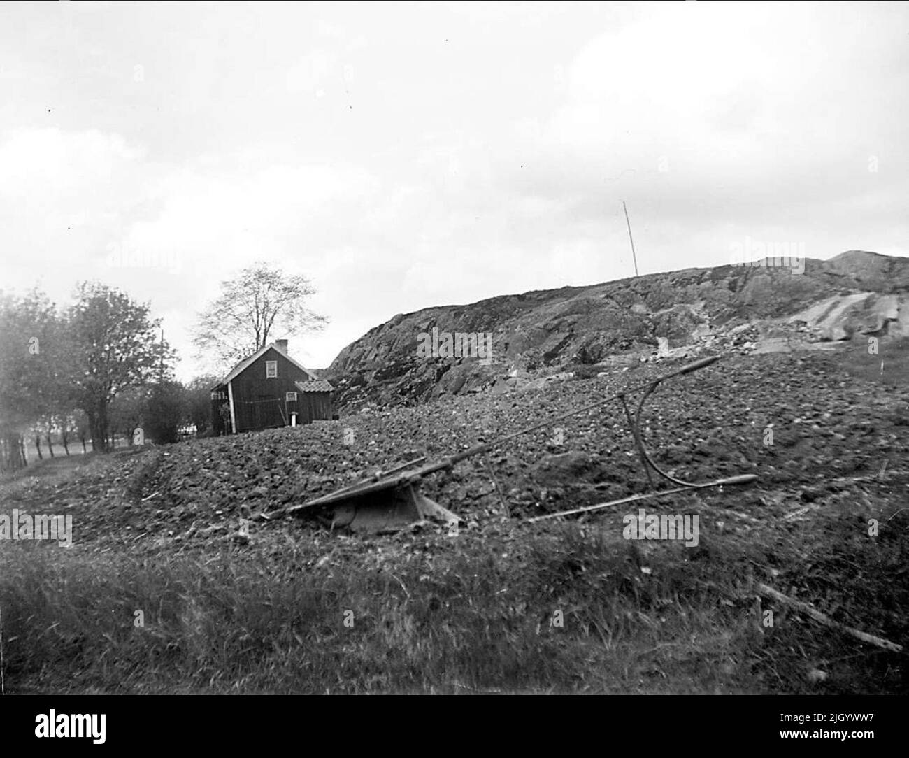Residential building at Berghäll, Sala Backe, Uppsala 1929. Residential ...
