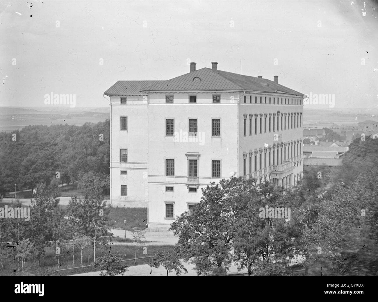 Uppsala University Library, Carolina Rediviva, Uppsala, probably 1860s ...