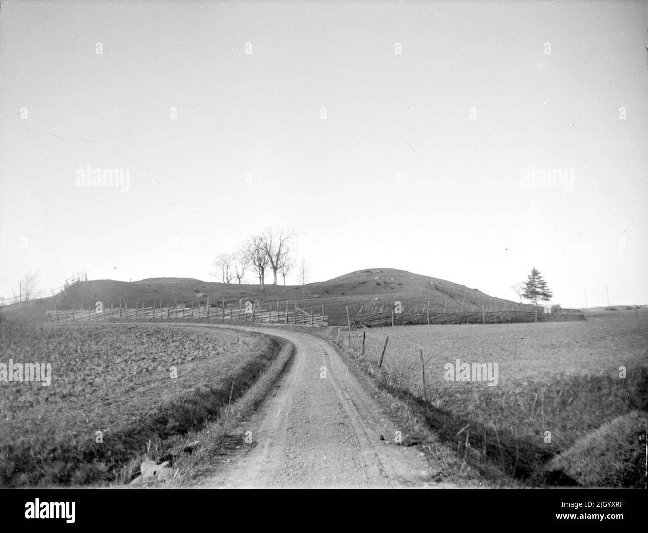 Viking burial site on Black and White Stock Photos & Images - Alamy