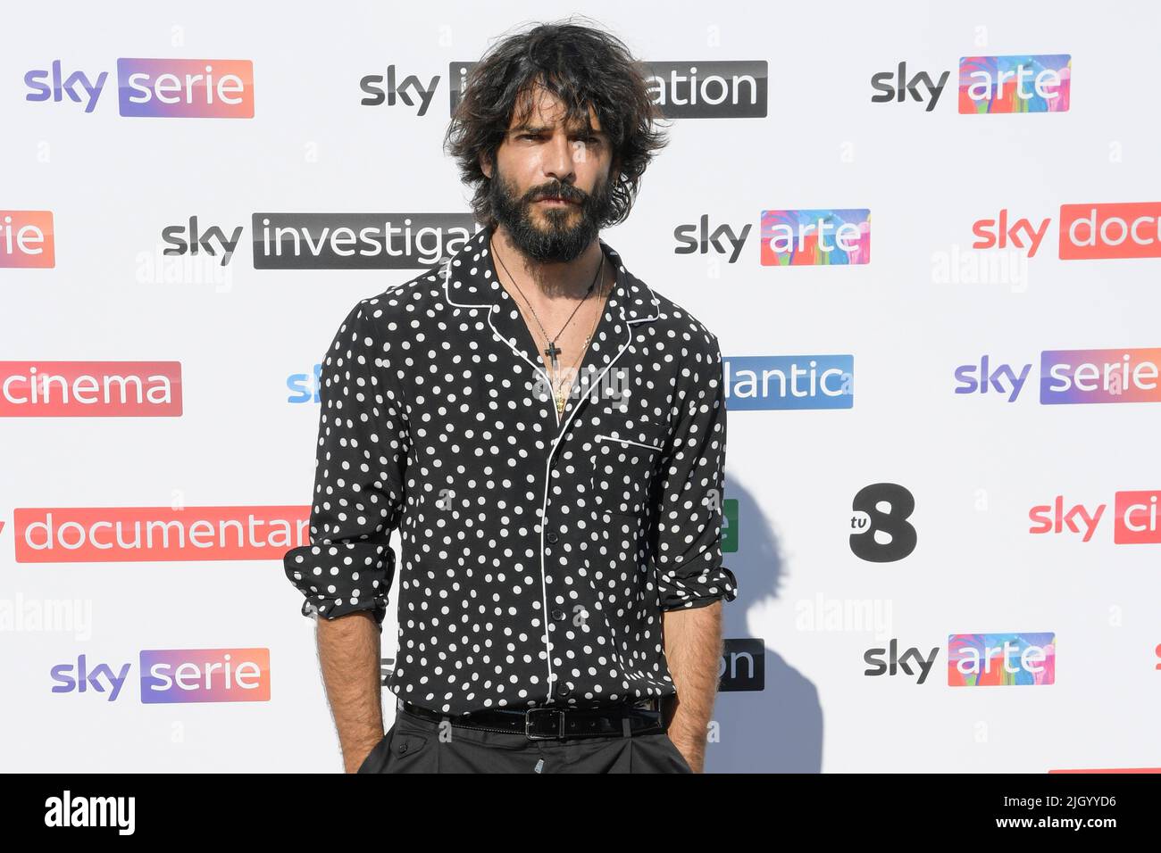 Rome, Italy. 13th July, 2022. Marco Bocci attends the photocall of the ...