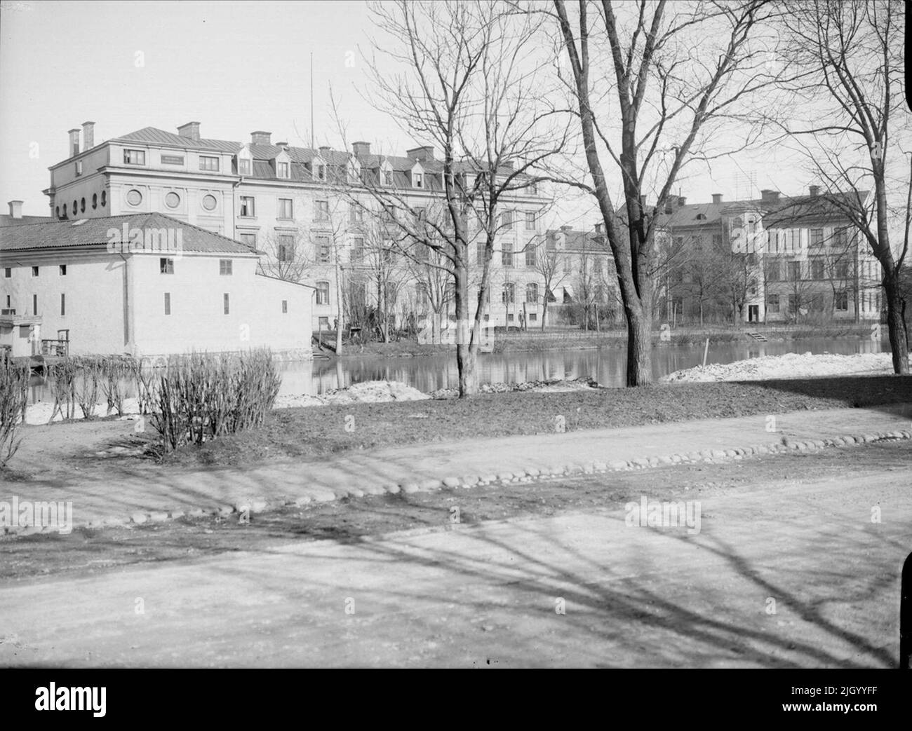 The Tiger Tiger, former Lindormen block, Dragarbrunn, Uppsala, from the ...
