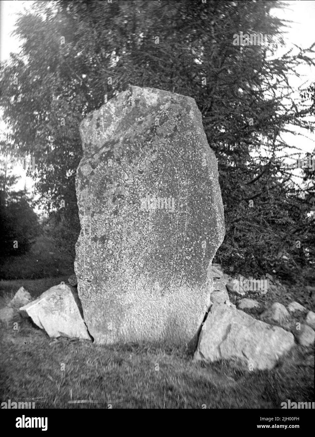 Runsten in Hammarby parish, Uppland 1928. Runsten in Hammarby Parish ...