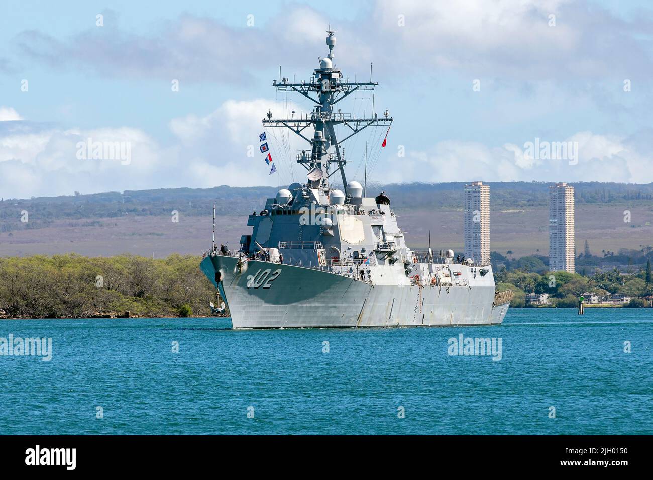 PEARL HARBOR (July 12, 2022) – Arleigh Burke-class guided-missile ...