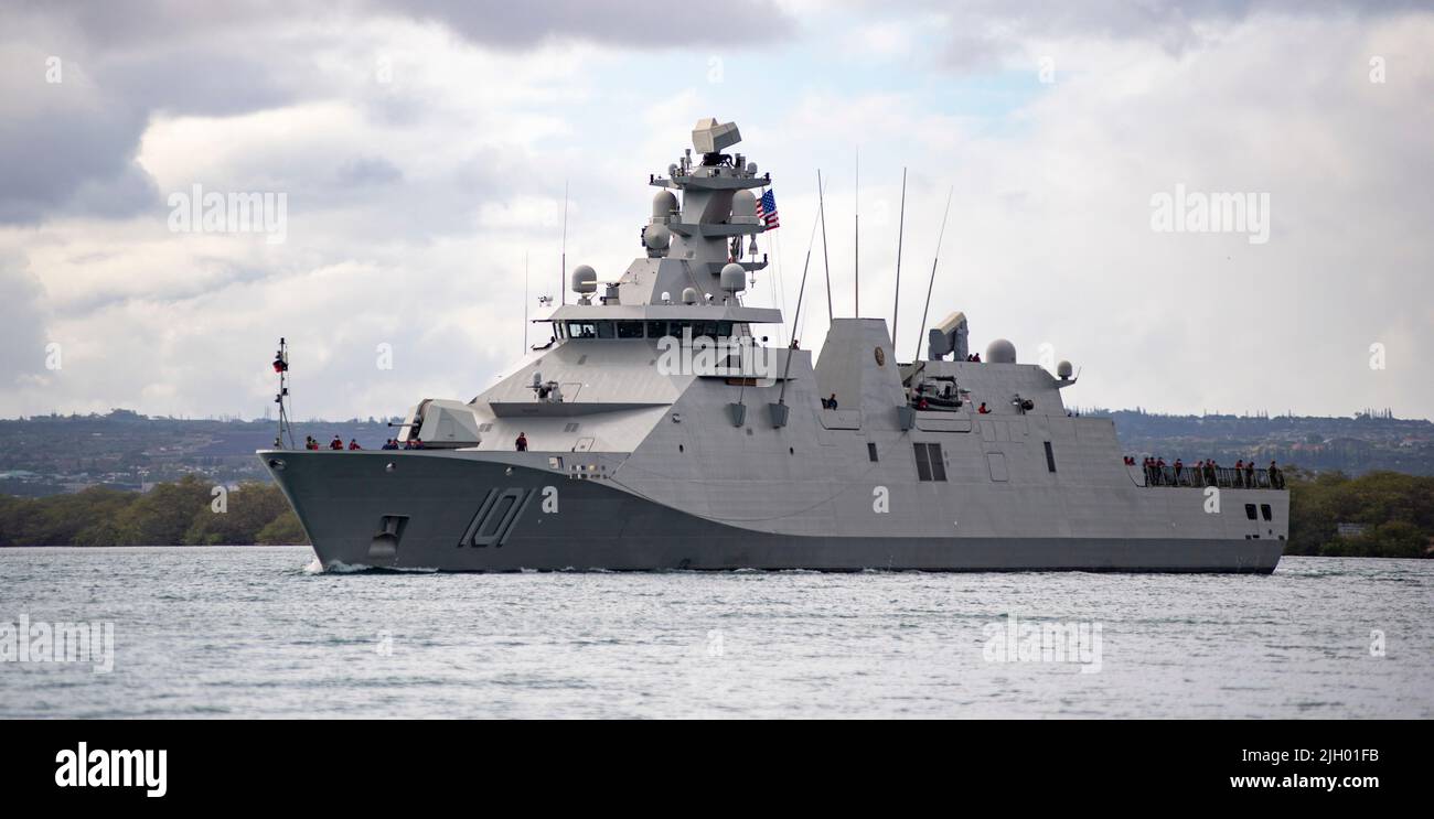 220712-N-KH173-1022 PEARL HARBOR (July 12, 2022) Mexican Navy frigate ...
