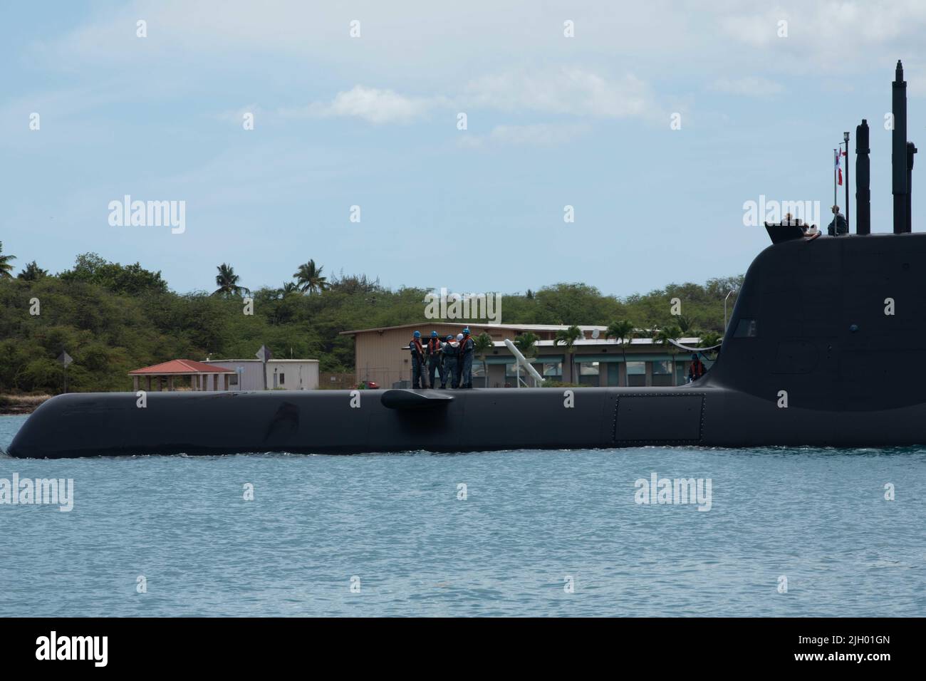 PEARL HARBOR (July 11, 2022) – Republic of Korea Navy submarine ROKS ...