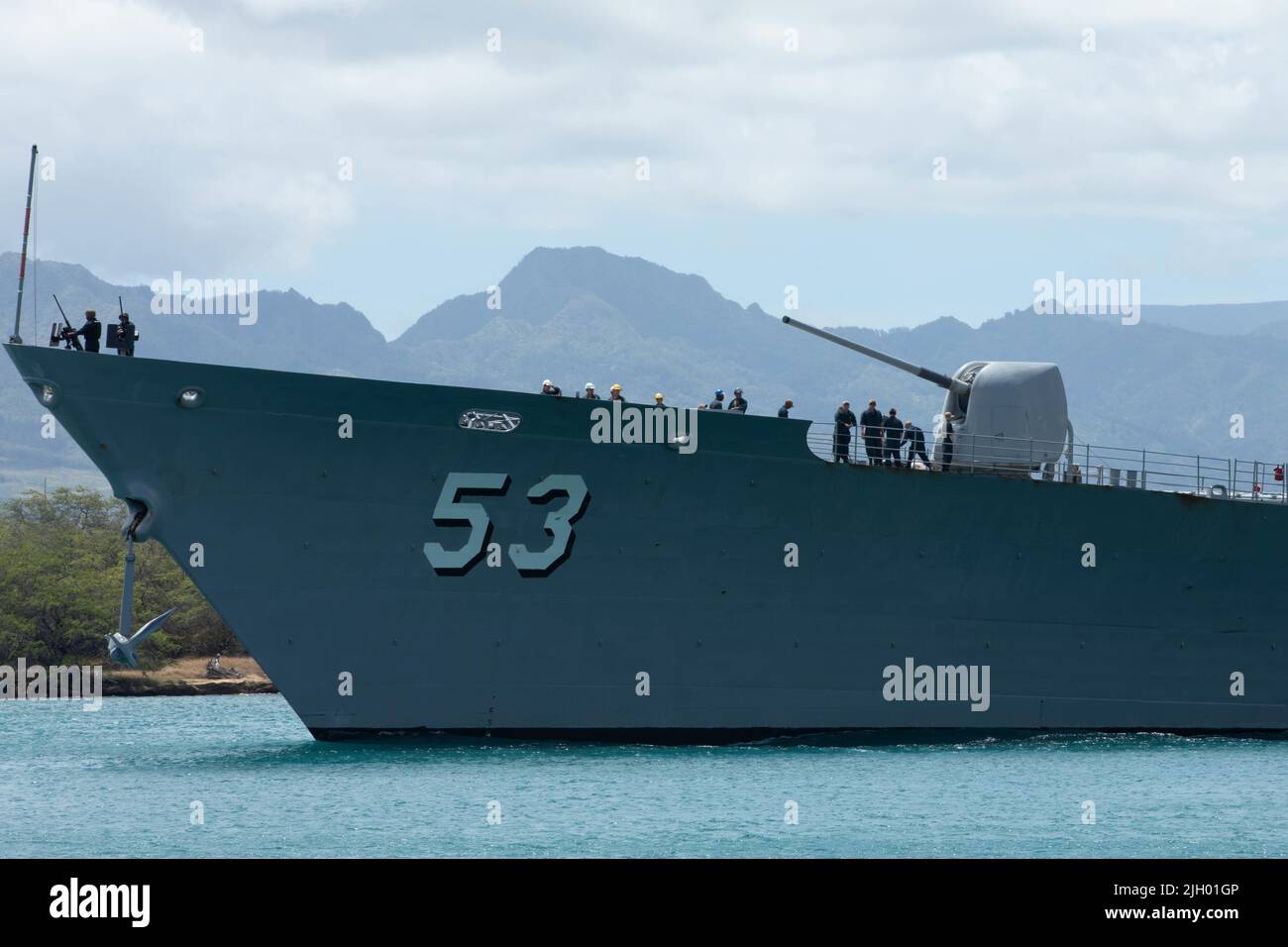 Pearl class cruiser hi-res stock photography and images - Alamy