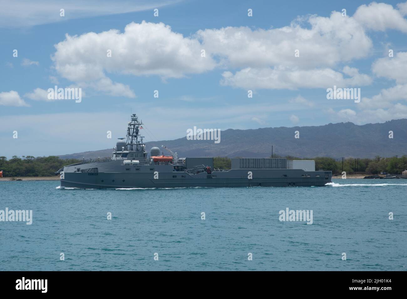 PEARL HARBOR (July 11, 2022) – Large unmanned surface vessel Ranger ...