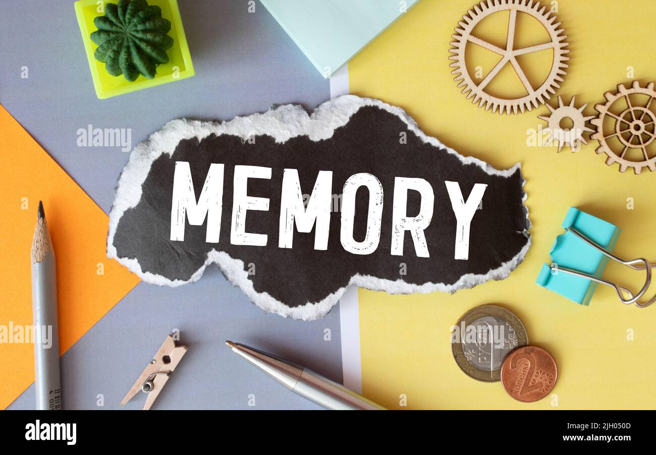 Memory block and brain hi-res stock photography and images - Alamy