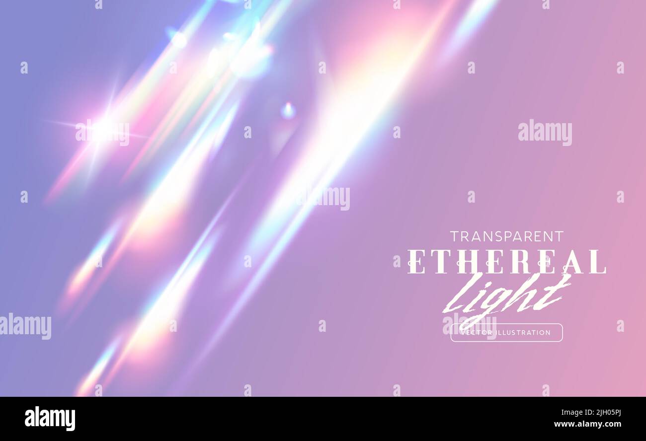 Prism rainbow light flare Stock Vector Images - Alamy