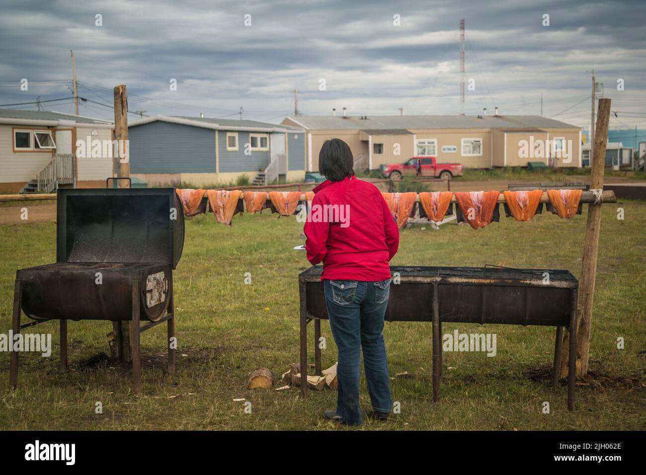 Indigenous person arctic monitoring hi-res stock photography and images ...