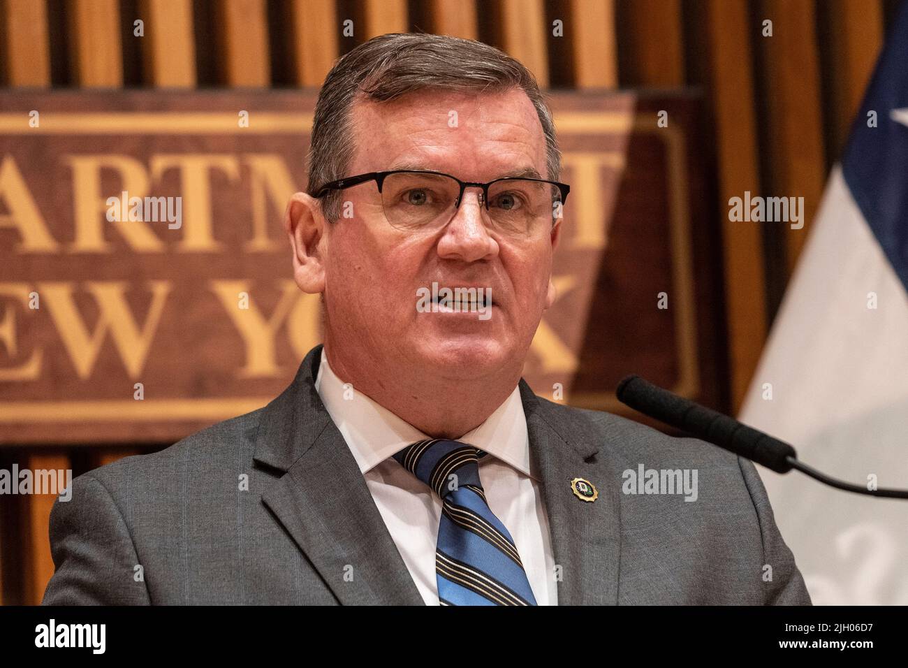Assistant Chief Joseph Kenny speaks during press conference an ongoing ...