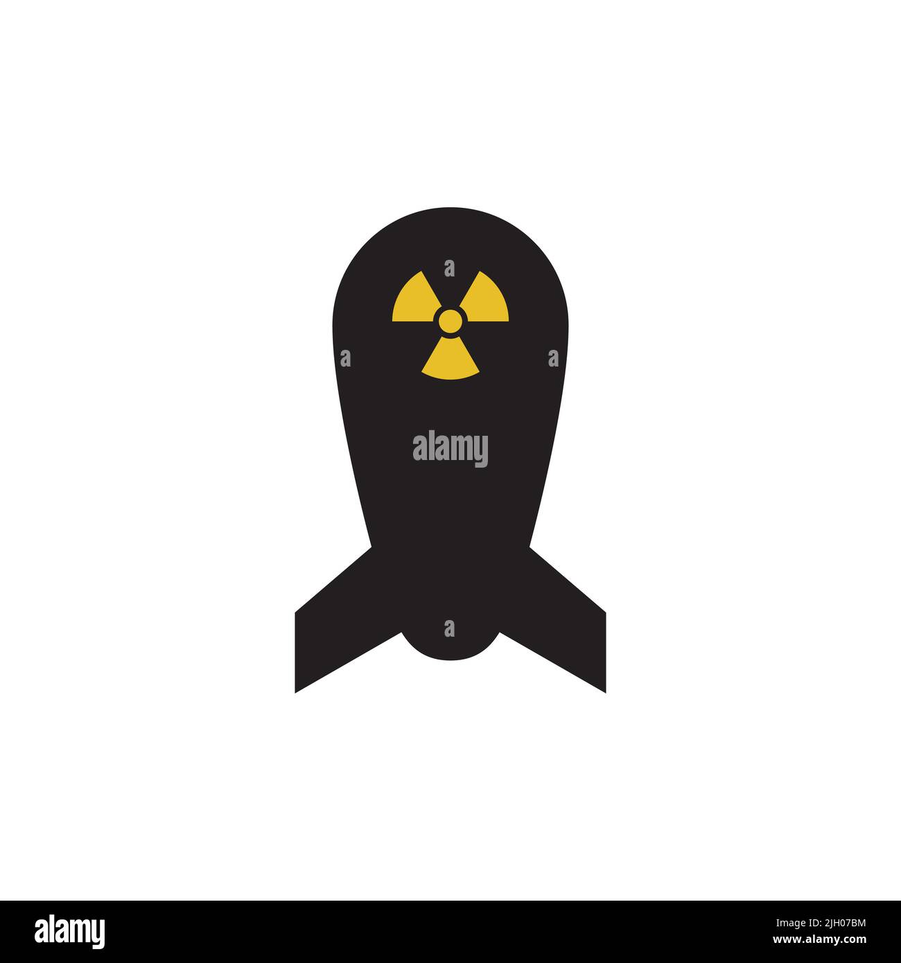 nuclear weapons icon design vector illustration Stock Vector Image ...
