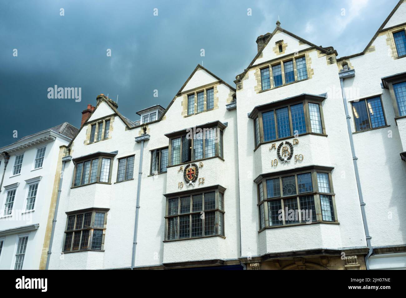 Mock Tudor Building, St Edmund Hall's Besse Building, Oxford ...