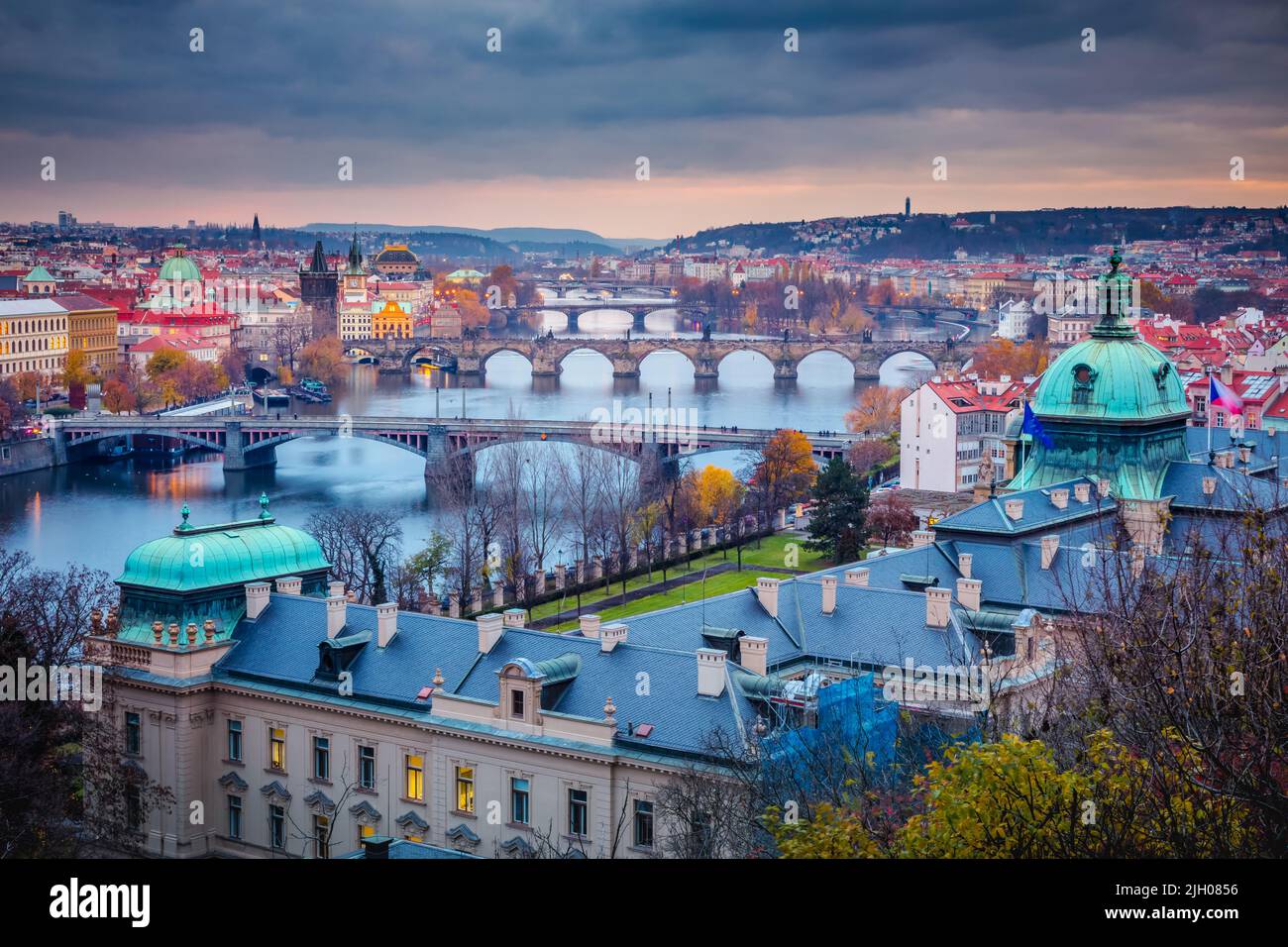 Prague letna hill hi-res stock photography and images - Alamy