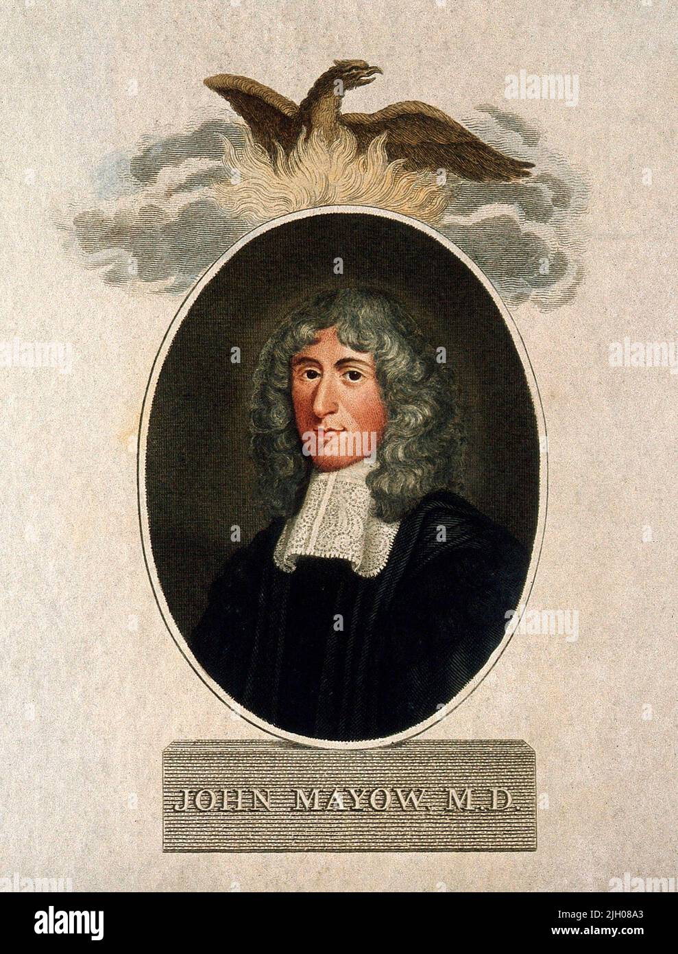 John Mayow, British physician Stock Photo - Alamy