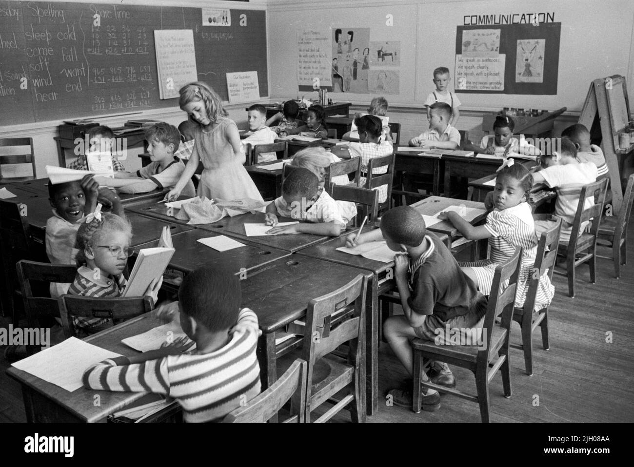 Integrated classroom, Washington D.C., USA Stock Photo - Alamy