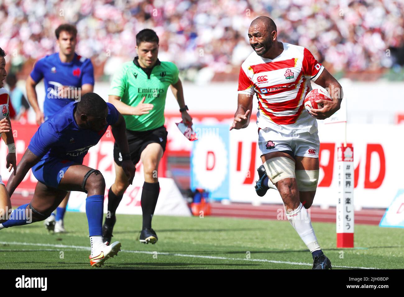 Tokyo, Japan. 9th July, 2022. Michael Leitch (JPN) Rugby : LipovitanD ...