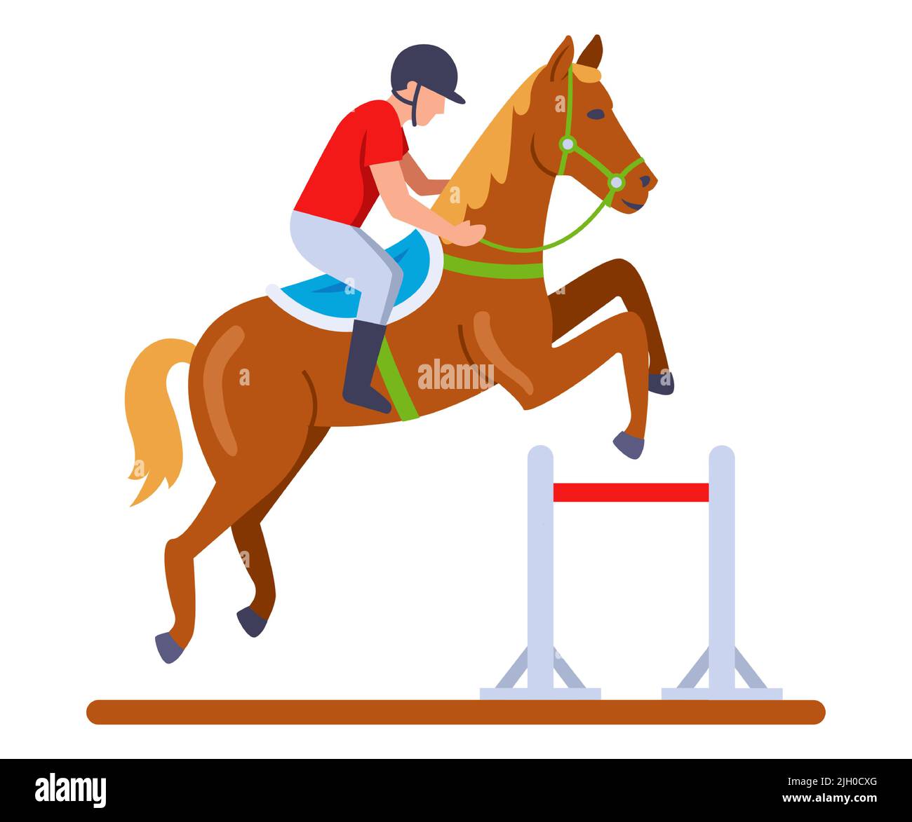 Clipart Horse Jumping
