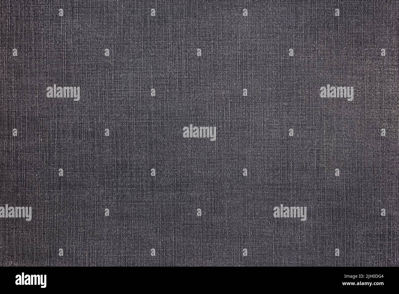 dark gray linen cotton fabric. textured pattern background. high ...