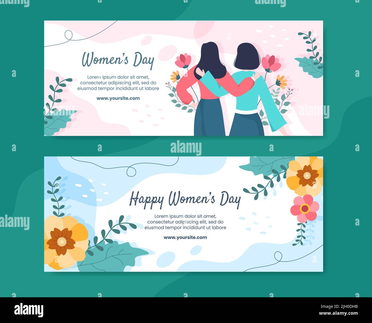 Horizontal lady mother Stock Vector Images - Alamy