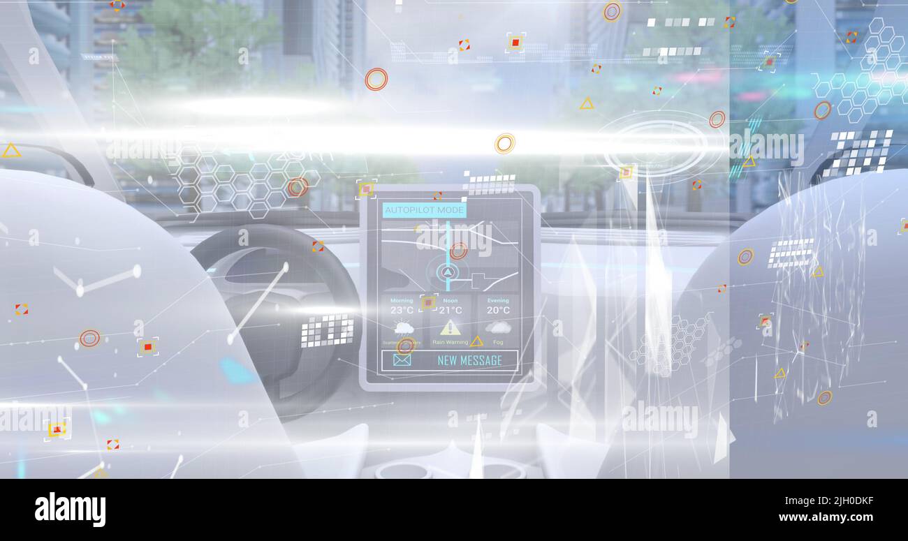 Futuristic car interior hi-res stock photography and images - Alamy