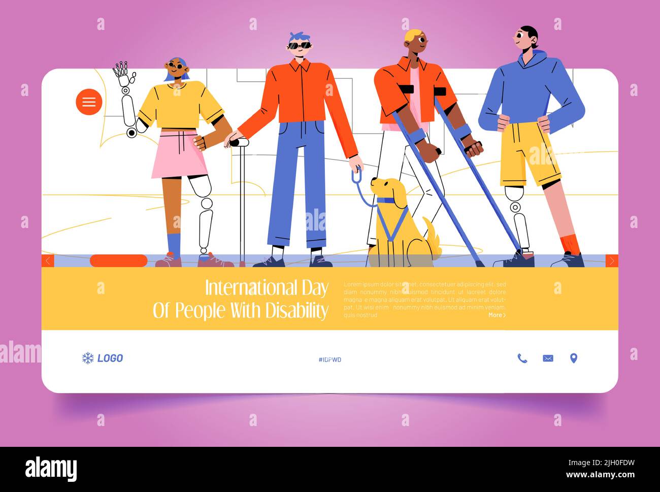 Blind men stick Stock Vector Images - Alamy