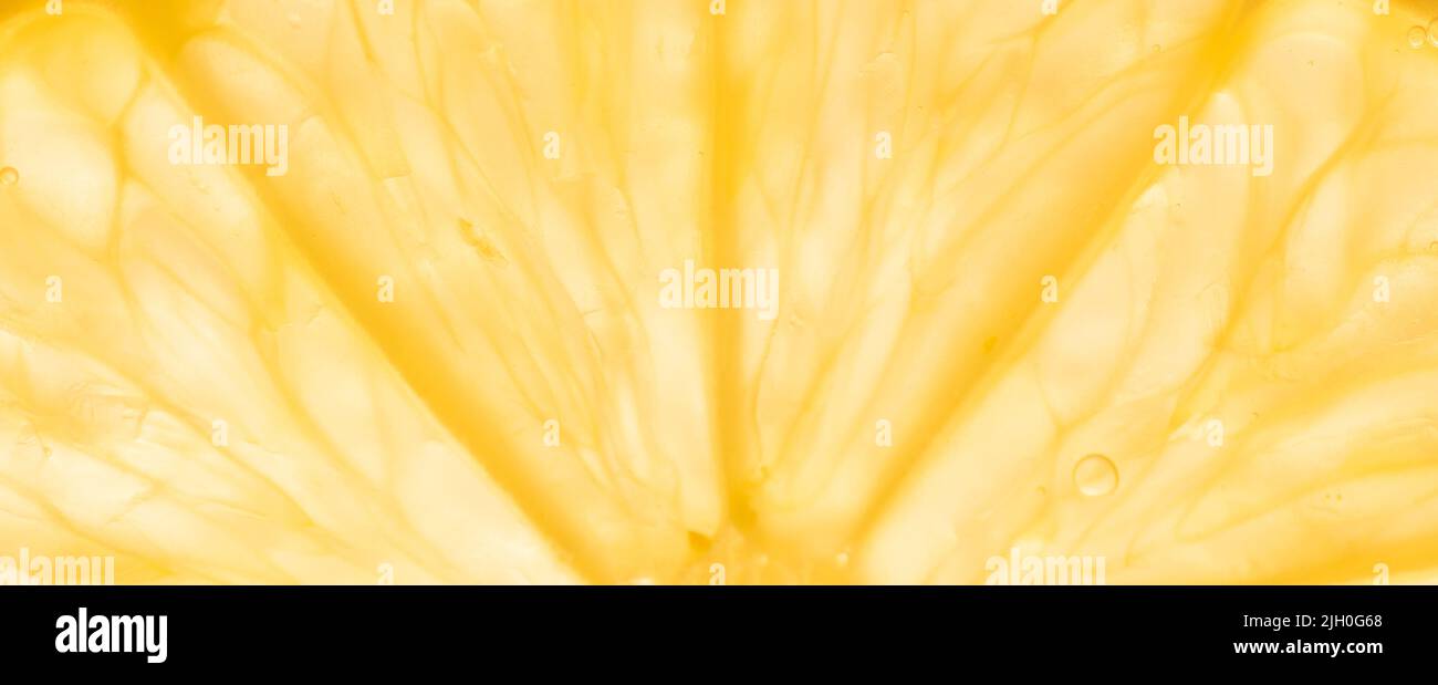 Lemon slice macro texture. Lemon citrus fruit background Stock Photo ...