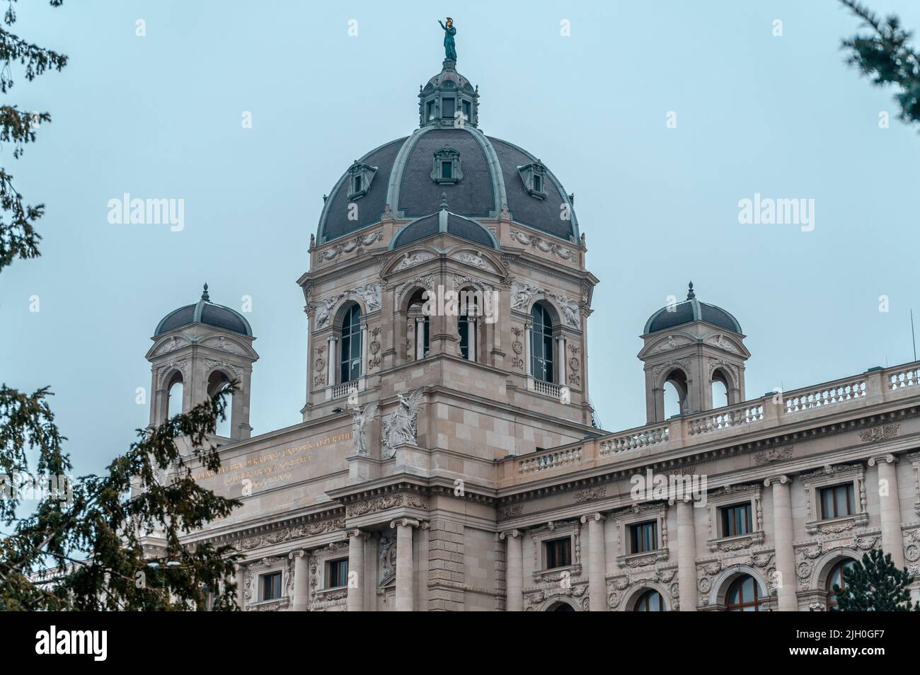 The exterior of Volkstheater building Stock Photo - Alamy