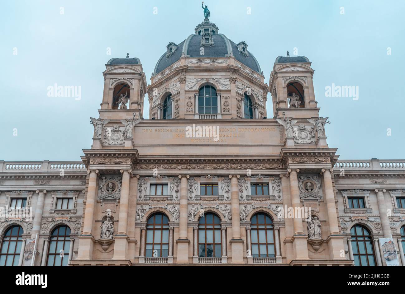 The exterior of Volkstheater building Stock Photo - Alamy