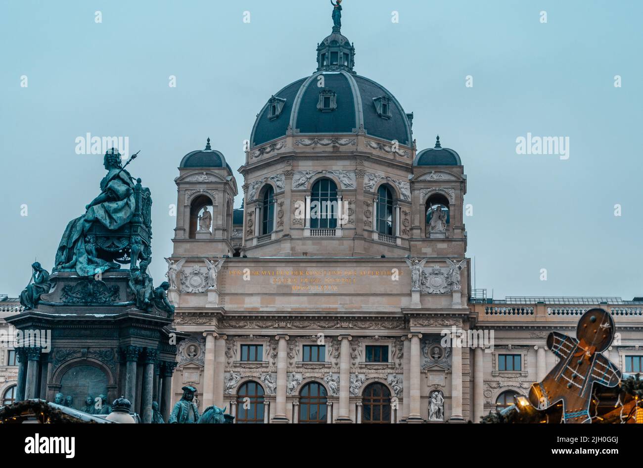 The exterior of Volkstheater building Stock Photo - Alamy