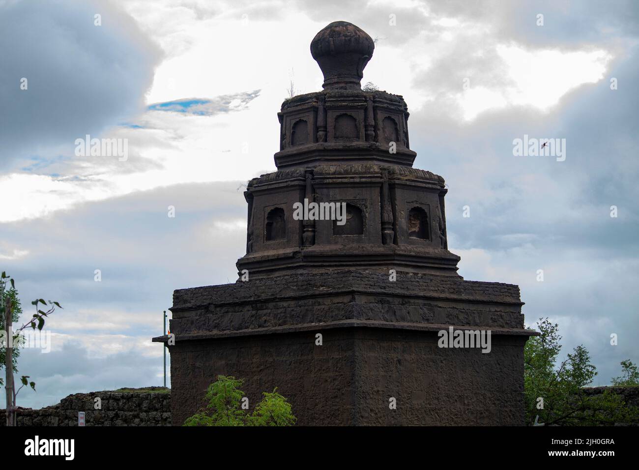 Hindu temples, god, stone carving, traditional, temple on fort Stock ...