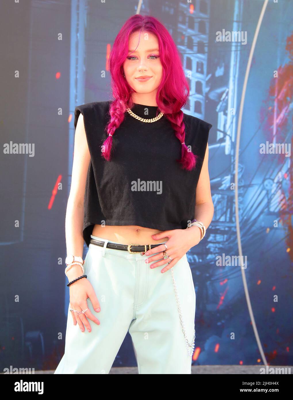 Hollywood, USA. 13th July, 2022. Devore Ledridge arrives at THE GRAY ...