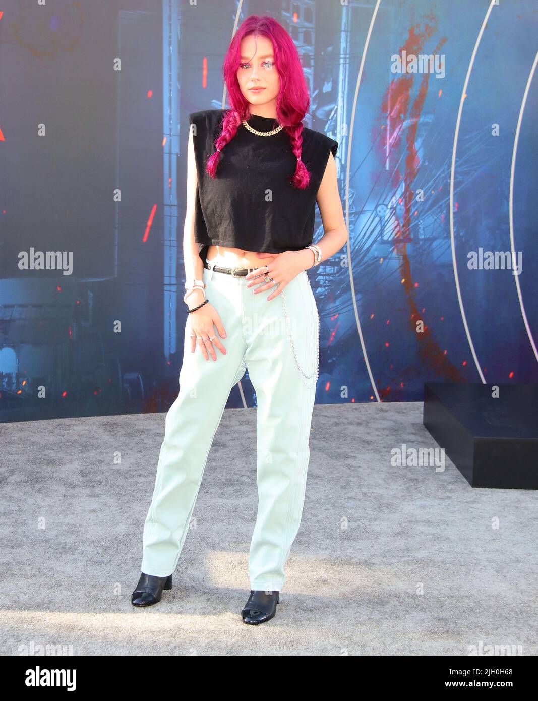 Hollywood, USA. 13th July, 2022. Devore Ledridge arrives at THE GRAY ...