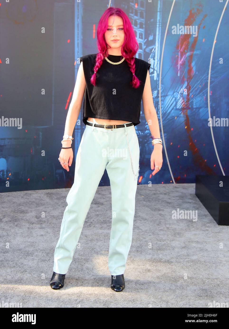 Hollywood, USA. 13th July, 2022. Devore Ledridge arrives at THE GRAY ...