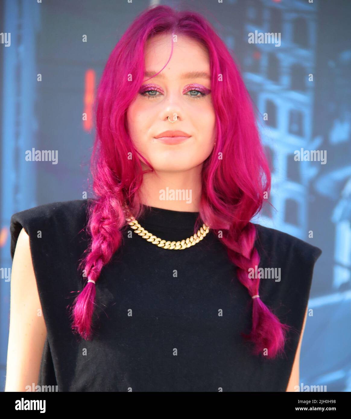 Hollywood, USA. 13th July, 2022. Devore Ledridge arrives at THE GRAY ...