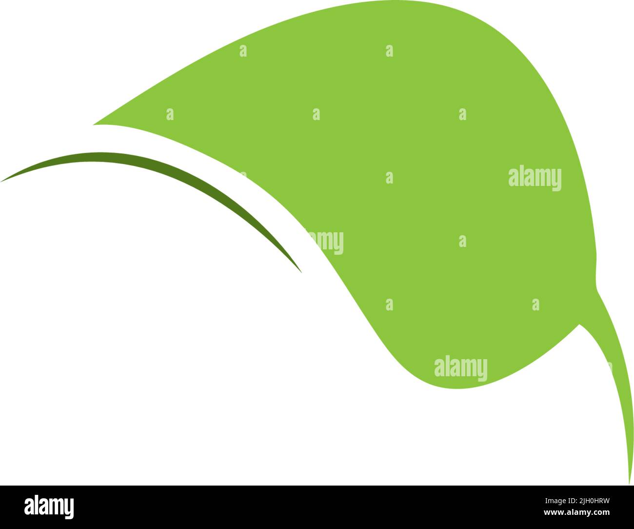 this is a leaf icon vector illustration design Stock Vector Image & Art ...