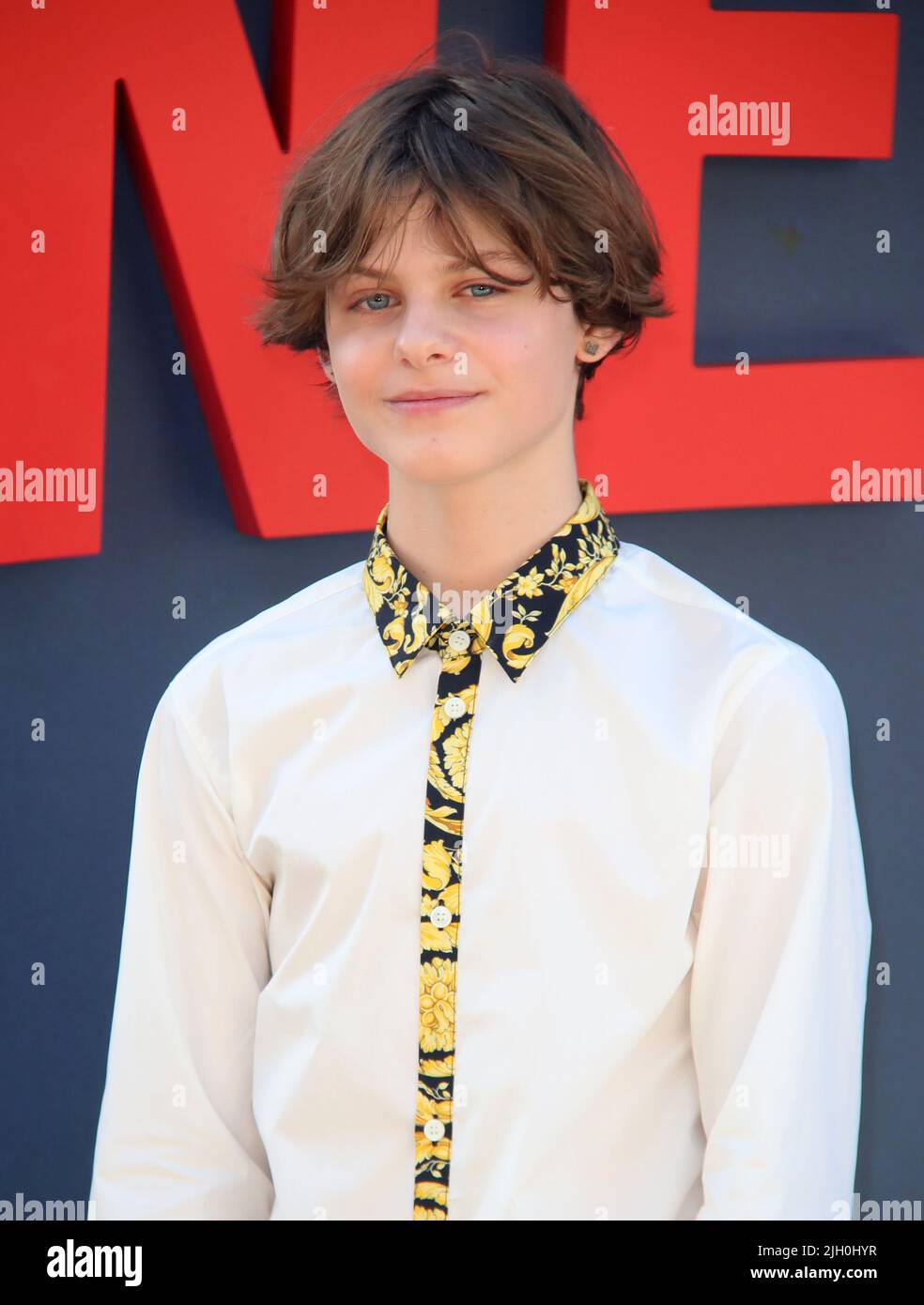 Hollywood, CA , July 13, 2022, Cameron Crovetti arrives at THE GRAY MAN ...