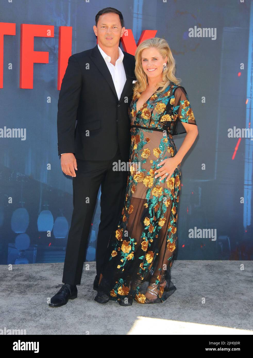 Hollywood, CA , July 13, 2022, Mark Greaney arrives at THE GRAY MAN ...