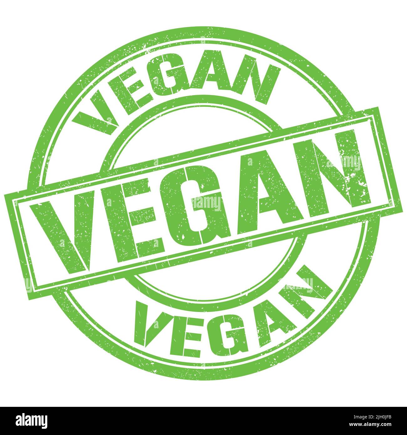 VEGAN text written on green round stamp sign Stock Photo - Alamy