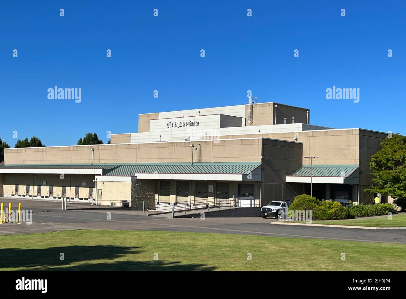 A general overall view of the Register-Guard newspaper and editorial ...