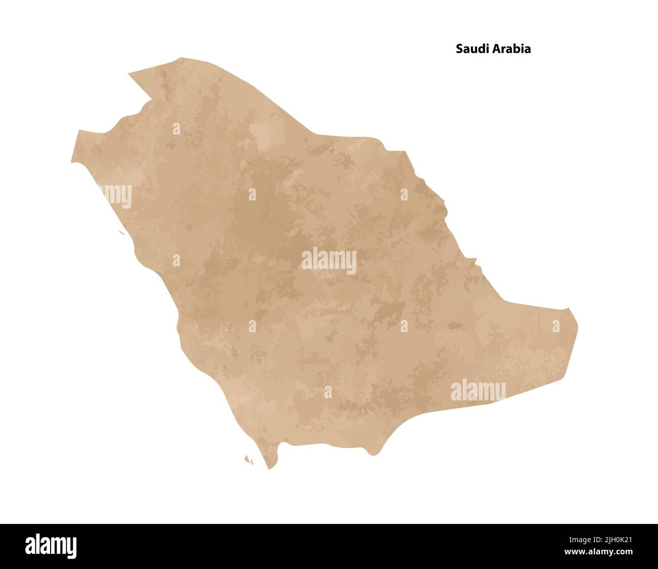 Saudi arabia map vector hi-res stock photography and images - Alamy