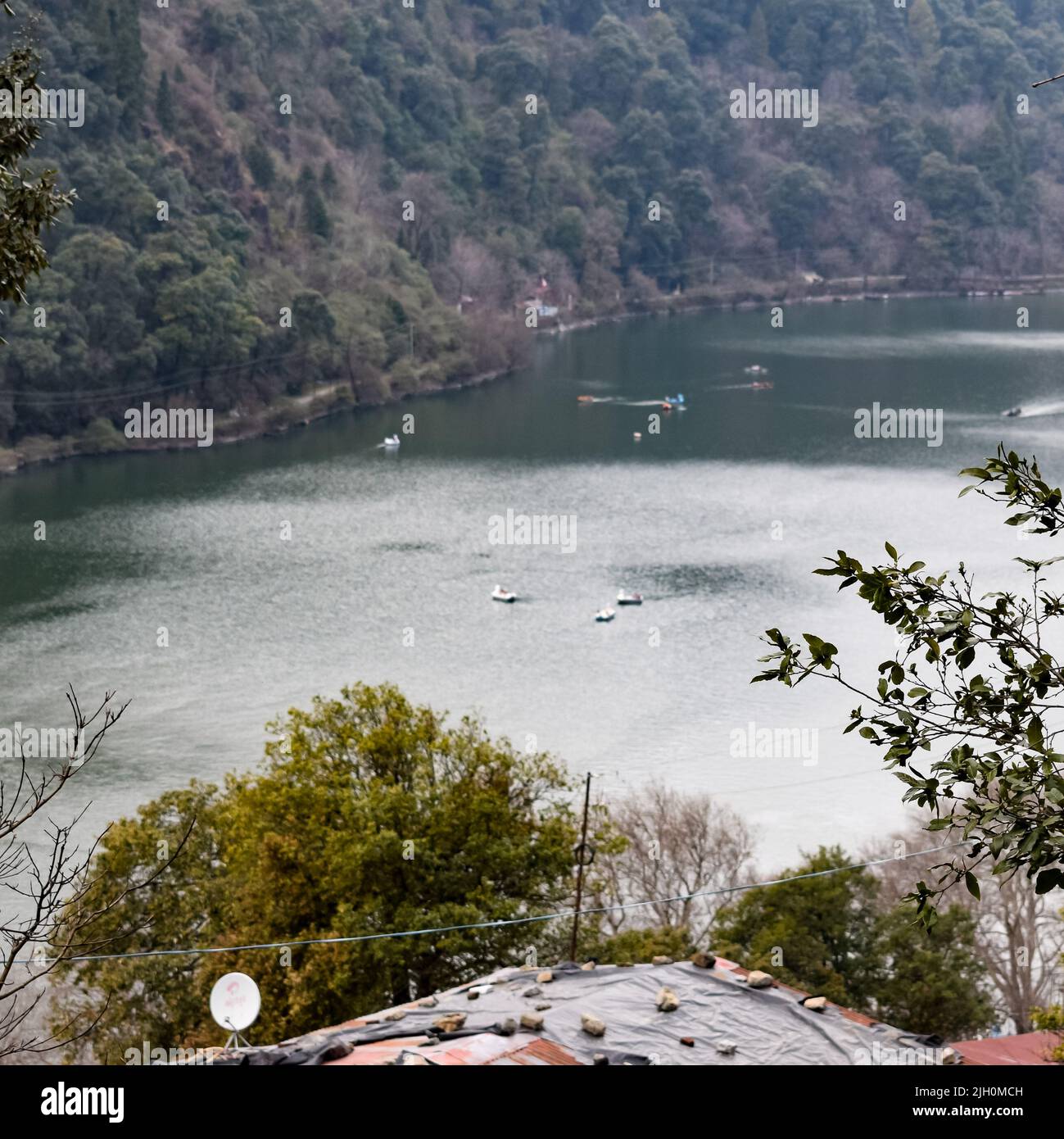 Nainital mall road hi-res stock photography and images - Alamy
