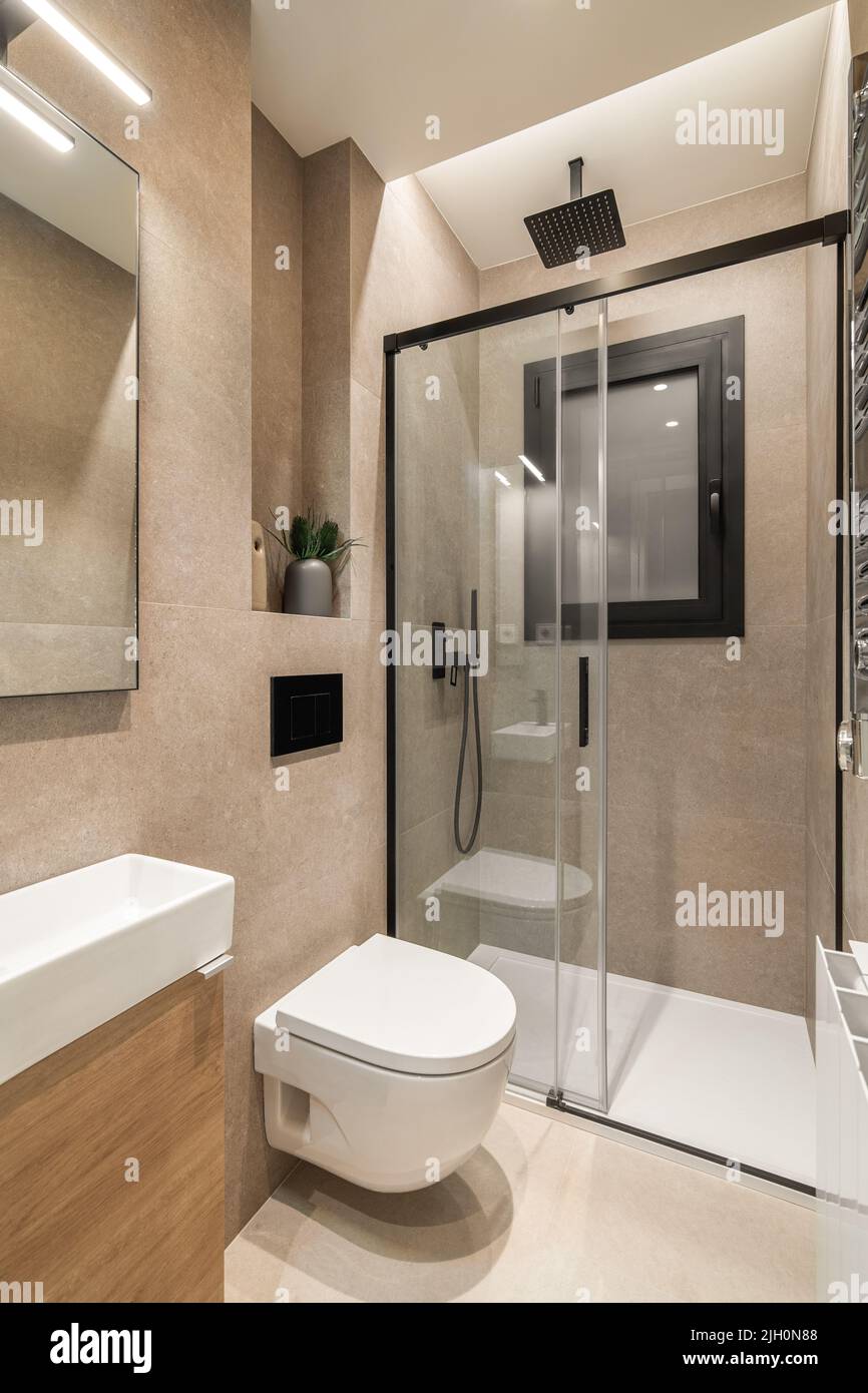 Simple House Interior Bathroom