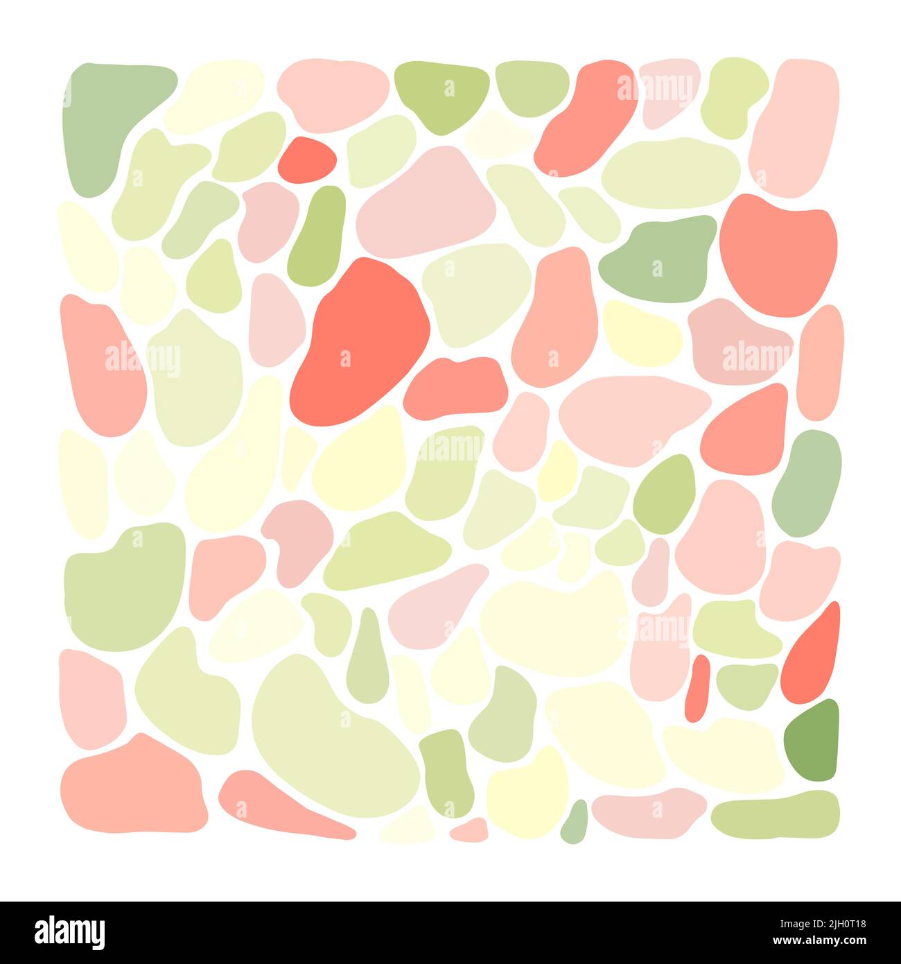 Vector pastel colors various abstract shapes. Cute Boho nursery clipart ...